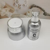 China 30ml 50ml 100ml Emulsion Cosmetic Airless Bottle 30g 50g  Big Belly  Cream Jar for sale