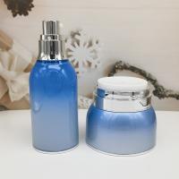 China Double Layer Vacuum Big Belly Airless Bottle 30ml 50ml 100ml Cream Jar 30g 50g for sale