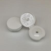 China White Matt Flip Plastic Bottle Cap Big Head Cap 24/410 28/410 for sale