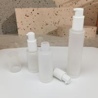 China 15ml 30ml 50ml Airless Vacuum Pump Bottle Frosted Matt For Lotion Cream Foundation Serum for sale