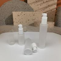 China 15ml 30ml 50ml Airless Vacuum Pump Bottle Frosted Matt For Lotion Cream Foundation Serum for sale