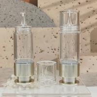 China 15ml Cosmetic Airless Bottle Liquid Foundation Essence Bottle With Filler Part Tab for sale