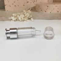 China 15ml 30ml PETG Airless Pump Needle Bottle Liquid Foundation Essence Bottle for sale