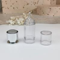 China 15ml 30ml PETG Airless Pump Needle Bottle Liquid Foundation Essence Bottle for sale