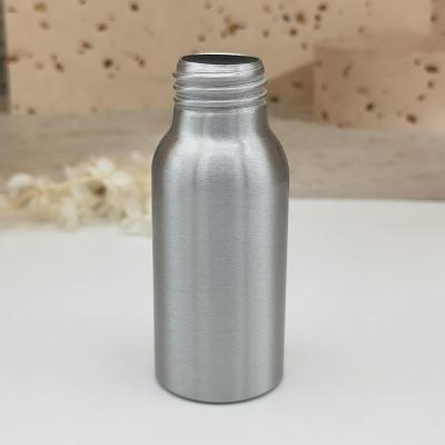 China Metal Aluminum Lotion Pump Bottle 18 / 20 / 24mm 50ml Trigger Mist Sprayer Bottle for sale