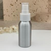 China Metal Aluminum Lotion Pump Bottle 18 / 20 / 24mm 50ml Trigger Mist Sprayer Bottle for sale