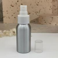 China Metal Aluminum Lotion Pump Bottle 18 / 20 / 24mm 50ml Trigger Mist Sprayer Bottle for sale