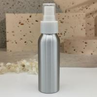 China 20mm 24mm 80ml Metal Aluminum Cosmetic Spray Bottle With Trigger Mist Sprayer Pump for sale