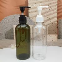 China 12oz 360ml 28/410 Plastic PET Cosmetic Lotion Bottle With Pump Sprayer Trigger for sale