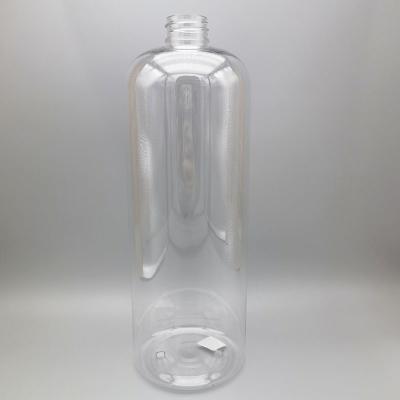 China 32oz 1000ml 28/410 Neck Plastic PET Bottle With Pump Sprayer Trigger For Shampoo for sale