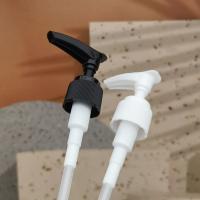 China 20/410 24/410 28/410 Plastic Liquid Lotion Dispenser Pump With Clip Lock For Cleansing for sale