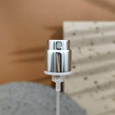 China Crimpless Snap On Perfume Cosmetic Spray Pump 13mm 15mm With Invisible Tube for sale