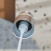China 15mm Screw Fine Mist Sprayer Aluminum Perfume Sprayer Pump No Metal Contact Invisible Tube for sale