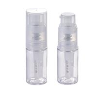 China 14ml 18ml 25ml PET Plastic Dry Powder Spray Bottle For Talcum Nails Glitters Dust Tattoo Pigment for sale