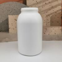 China 600ml Boston Cylinder Plastic HDPE Foam Pump Bottle For 3cc 58mm Foam Pump for sale