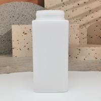 China 500ml Square Plastic HDPE Foam Pump Bottle 3cc 58mm Closure Size for sale