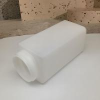 China 500ml Square Plastic HDPE Foam Pump Bottle 3cc 58mm Closure Size for sale
