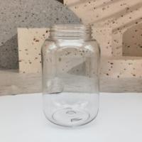 China 450ml Round Edge Square Plastic PET Foam Pump Bottle For 3cc 58mm Foam Pump Soap Dispenser for sale