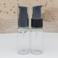 China 20ml 18/410 Portable Plastic PET Cosmetic Lotion Bottle With Cap Pump Sprayer for sale