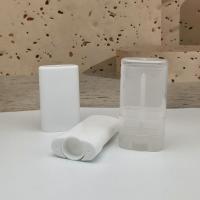 China Oval Twist Up Cardboard Plastic Deodorant Bottle Containers Stick 15ml 15g For Lip Balm Body for sale