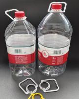 China 45mm Plastic Carry Handle For Pet Cola Water Edible Oil Bottle Neck Ring Grip Flange for sale