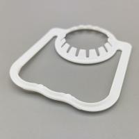 China 38mm Plastic Handle For Bear Milk Sauce / Water Bottle Neck Ring Flange Plate for sale