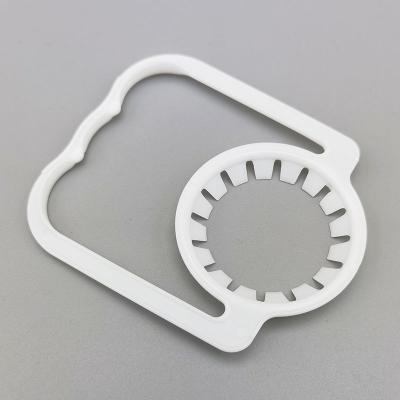 China 38mm Plastic Handle For Bear Milk Sauce / Water Bottle Neck Ring Flange Plate for sale