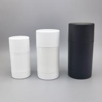 China 30ml 50ml 75ml 90ml Plastic PP PCR Cylindrical Deodorant Stick Container For Lip Balm for sale