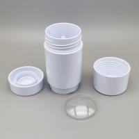 China Plastic AS Cylindrical Round Twist Up Deodorant Stick Tube For Sunscreen Body Lip Balm for sale