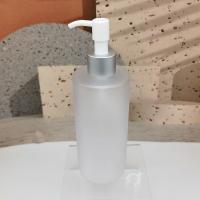 China 24/410 Plastic Cosmetic Lotion Oil Pump Silver Aluminum Closure Metal Shell With Clip for sale