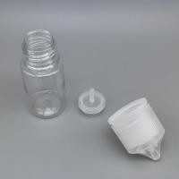 China 30ml PET Plastic Packaging Empty Plastic Cap Liquid Oil  Squeeze Dropper Bottle With Childproof Cap for sale