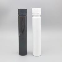 China Oral Liquid Amber PET Bottles With Security Caps Collagen PET Tablet Pills Bottle 10ml 15ml 20m for sale