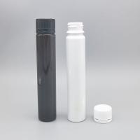 China Oral Liquid Amber PET Bottles With Security Caps Collagen PET Tablet Pills Bottle 10ml 15ml 20m for sale