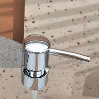 China 24/410 28/410 Chrome Plating ABS Customized Bathroom Lotion Pump For Shampoo Gel Bottles for sale