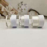 China Empty AS Plastic Cosmetic Cream Jar Skincare Body Butter Containers 15g 30g 50g for sale