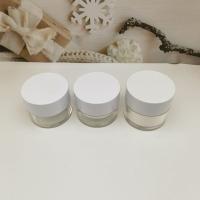 China Empty AS Plastic Cosmetic Cream Jar Skincare Body Butter Containers 15g 30g 50g for sale