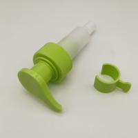 China 33/410 4CC Plastic Spring Cosmetic Lotion Pump With Clip Body Cream Dispenser Pump for sale