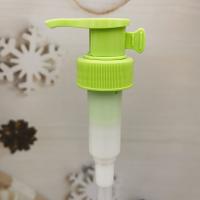 China 33/410 4CC Plastic Spring Cosmetic Lotion Pump With Clip Body Cream Dispenser Pump for sale