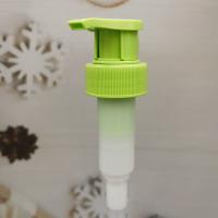 China 33/410 4CC Plastic Spring Cosmetic Lotion Pump With Clip Body Cream Dispenser Pump for sale