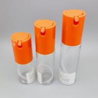 China 30ml 50ml 60ml Cosmetic Plastic ABS Sprayer Pump PET Bottle With U Shape Toner Sunblock Setting Spray for sale