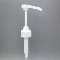 China 8cc 10cc 38/410 Plastic Long Nozzle Syrup Bottle Pump Dispenser For Honey for sale