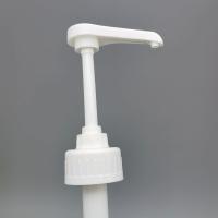 China 8cc 10cc 38/410 Plastic Long Nozzle Syrup Bottle Pump Dispenser For Honey for sale