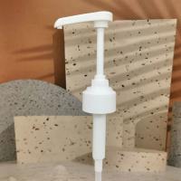 China Universal Cap Plastic Sugar Syrup Pump Dispenser For Jam Bottle Food Grade 8cc 10cc for sale