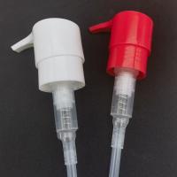 China Left Right Lock Switch PP Plastic Lotion Pump Liquid Dispenser 24/410 28/410 For Shampoo Body Serum Makeup Remover for sale