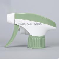China Hand Spray Double Color Dual Shroud Mono Material Full All Plastic Trigger Sprayer Head For Spray Bottle 28/400 28/410 for sale