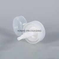 China 33/410 Plastic Press Nail Polish Remover Pump With Silicon Dispenser Bottle for sale