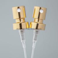 China 15/18/20MM Perfume Sprayer Crimp Pump Fine Mist Aluminum Fragrance 0.13ML For Glass Bottle for sale