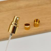 China 12mm 13mm Aluminum Perfume Sprayer Pump Atomizer Half Cap Screw For Glass Vial for sale