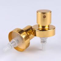 China Small Spray Pump Hand Liquid Fine Mist Aluminum Perfume 0.08ML 13/15/18/20mm for sale
