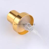 China Small Spray Pump Hand Liquid Fine Mist Aluminum Perfume 0.08ML 13/15/18/20mm for sale